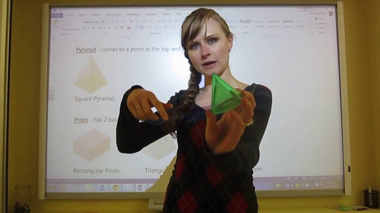 Grade 5 Math Lesson on Exploring Faces and Edges of Objects (6.6) - YouTube