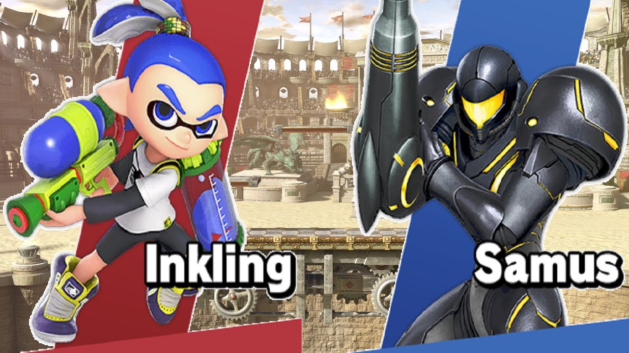 Inkling vs. Samus (Super Smash Bros. Ultimate) - YouTube