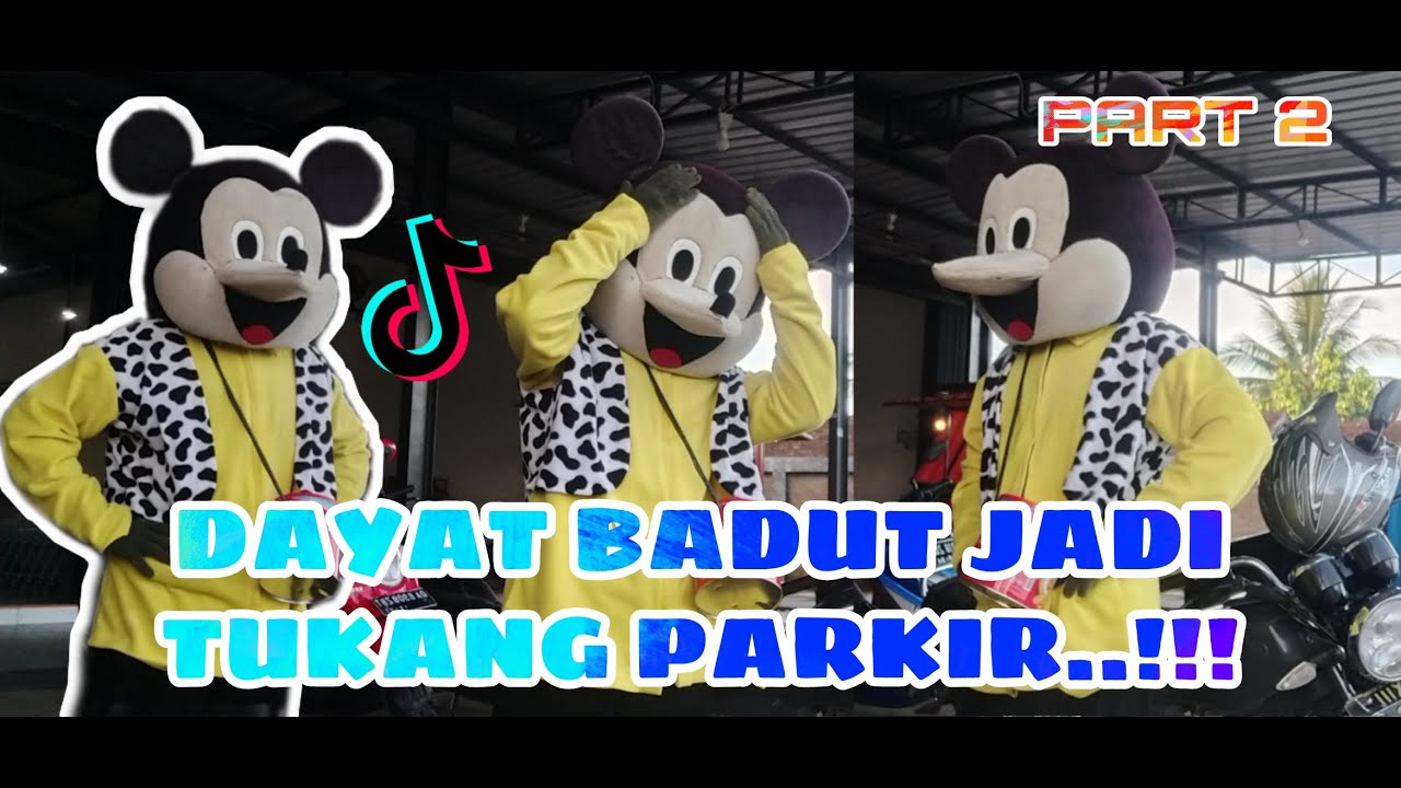 BADUT MICKEY MOUSE PUSING,GARA GARA MOTOR NUMPUK.!!! #badutbatulicin - YouTube
