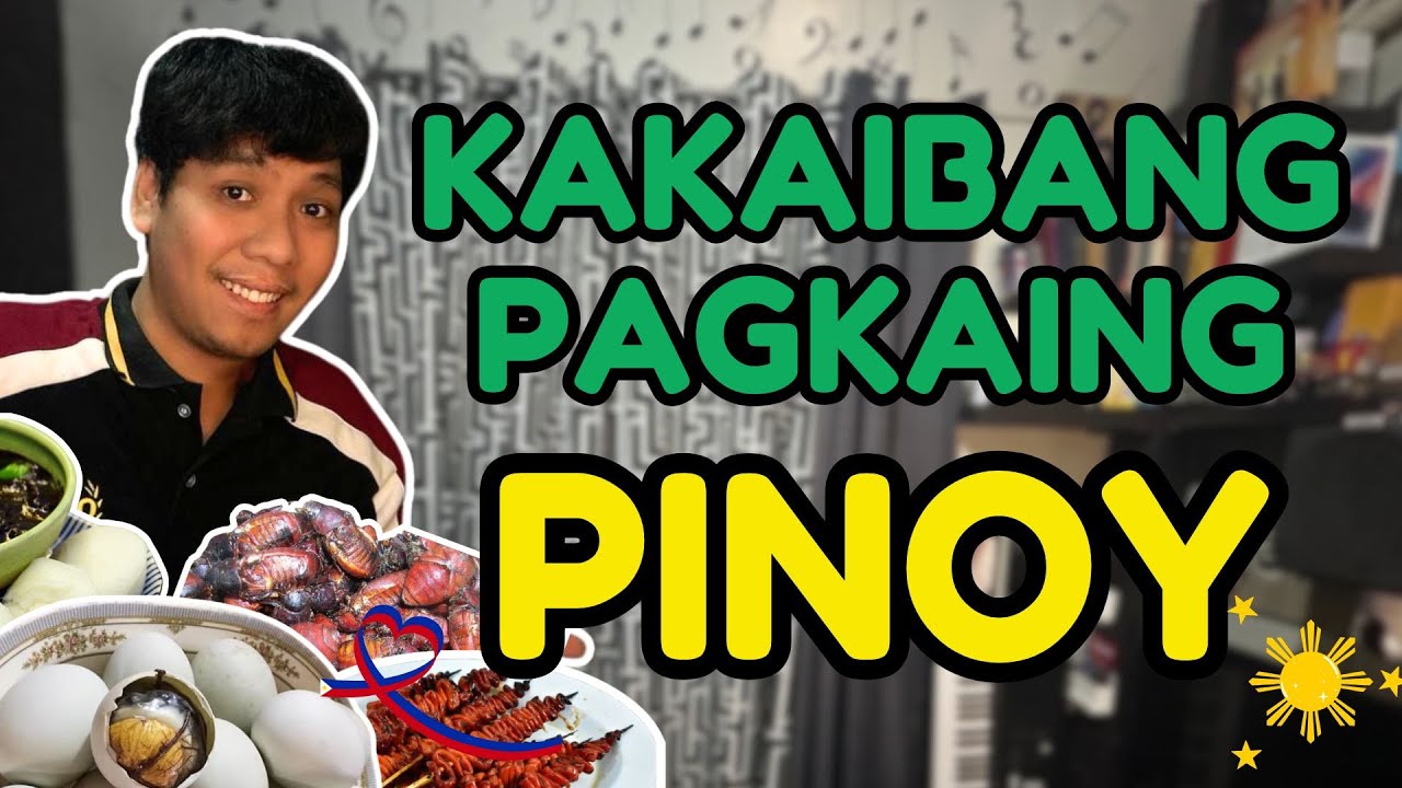 Weird Filipino Food! (Mga Kakaibang Pagkaing Pinoy!) - YouTube