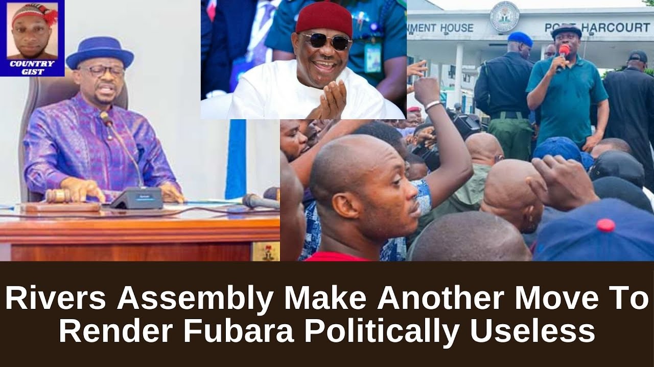Rivers State Assembly Make Another Move To Render Governor Sim Fubara ...