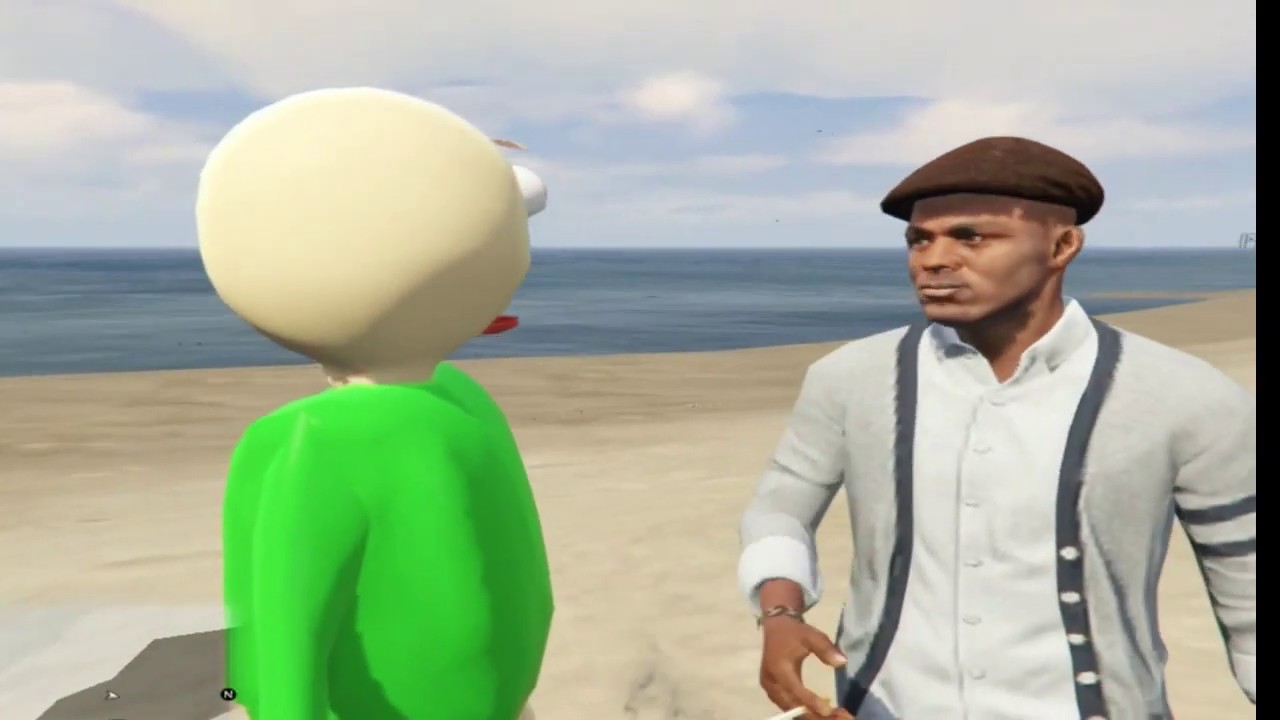 Baldi's Basics in GTA V Mod Gameplay - YouTube