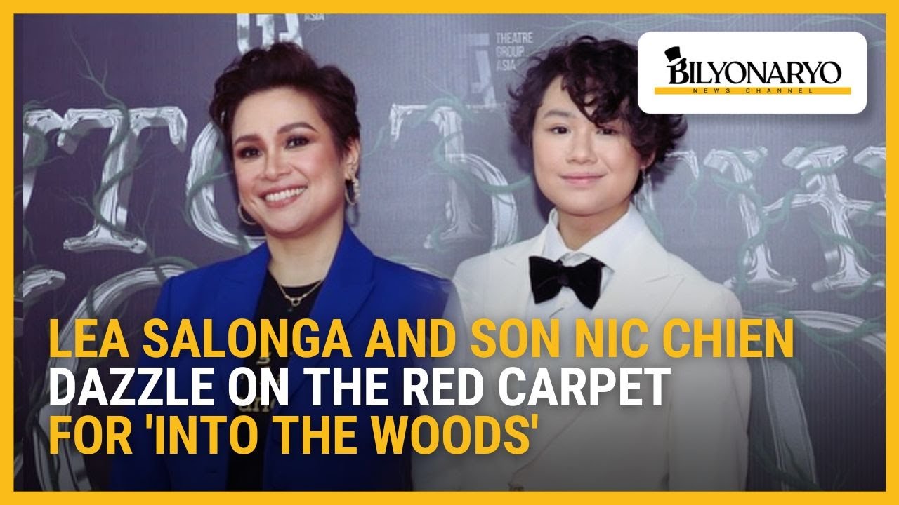 Lea Salonga and son Nic Chien dazzle on the red carpet for 'Into the ...