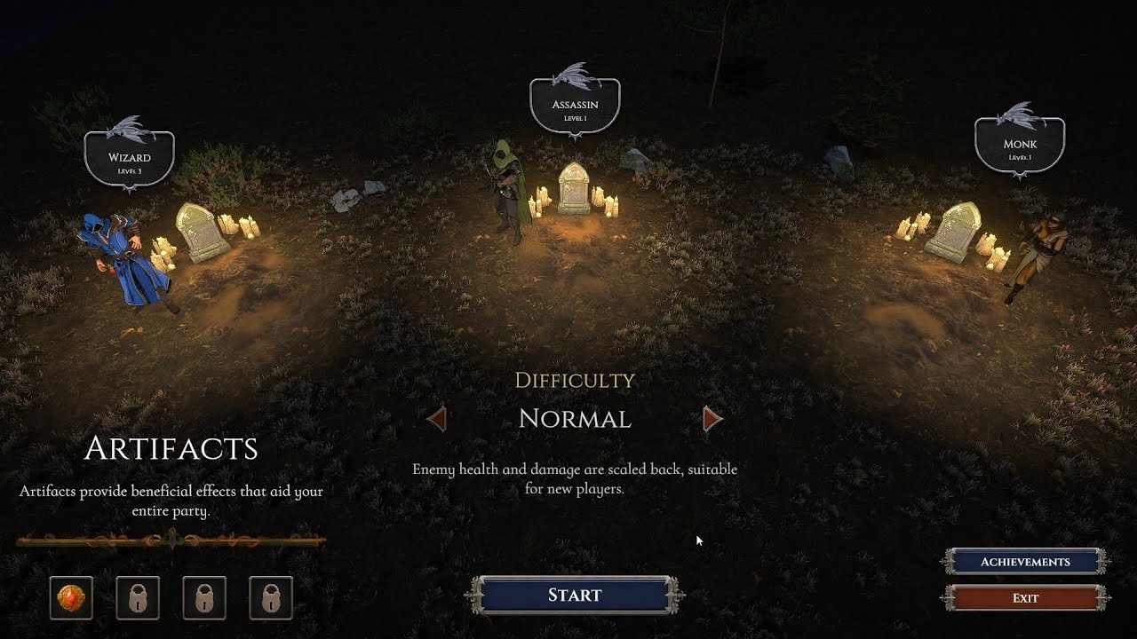 A wizard, assassin and monk walk into... | Forsworn Demo - YouTube