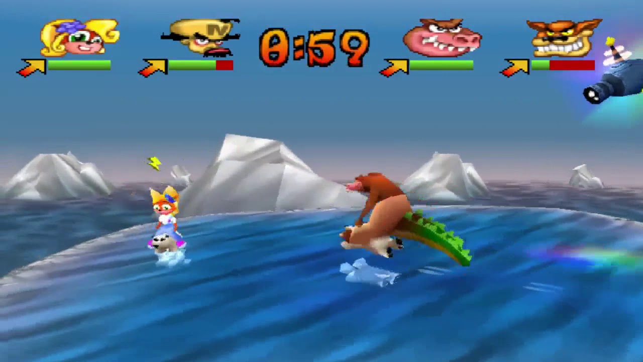 Crash Bash PS1 Coco Bandicoot playthrough part 25 - YouTube