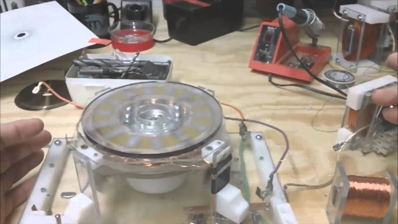 Motor Lab Bedini with Gen - YouTube
