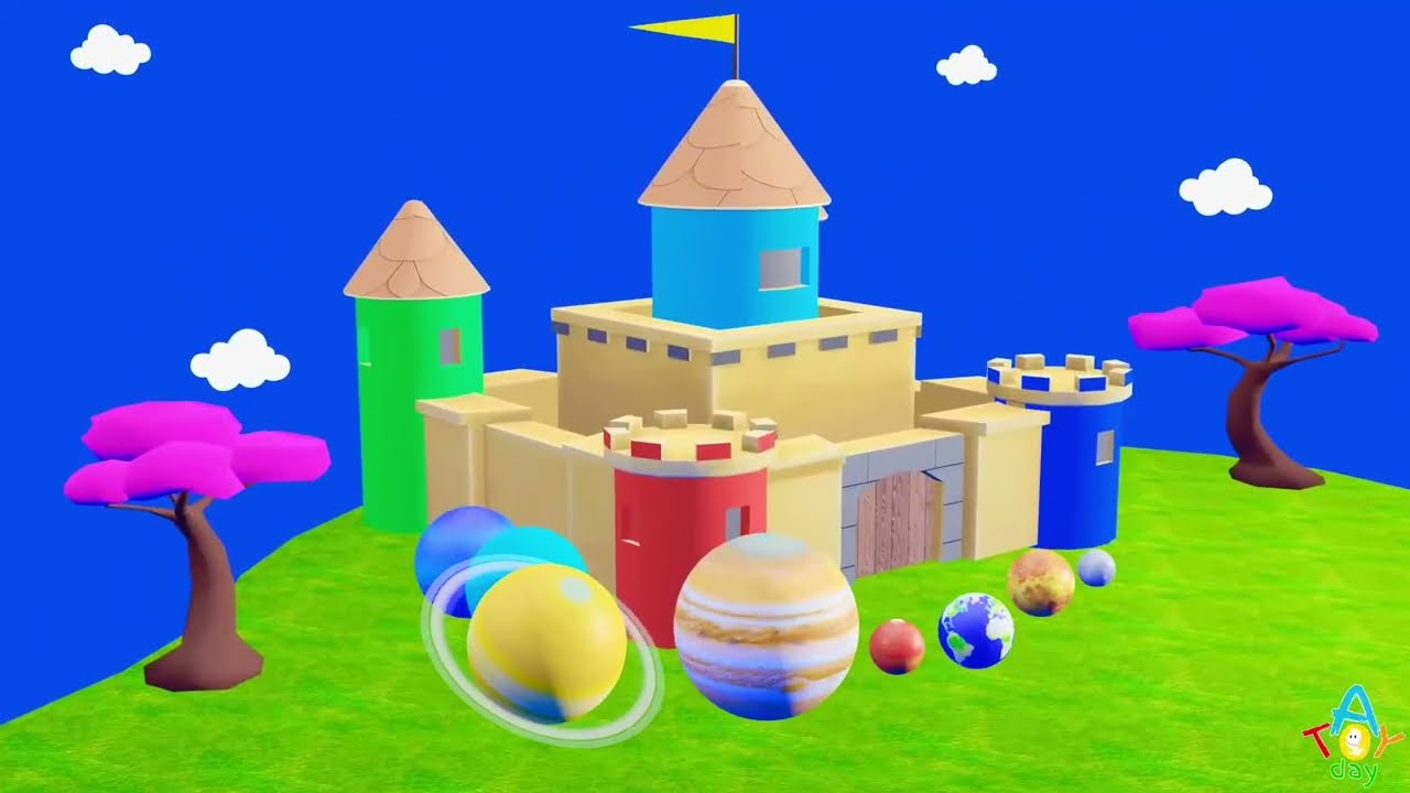 Planets for Babies 🌎🪐🌎🔴 | Planets Mercury Venus Earth Mars Jupiter ...