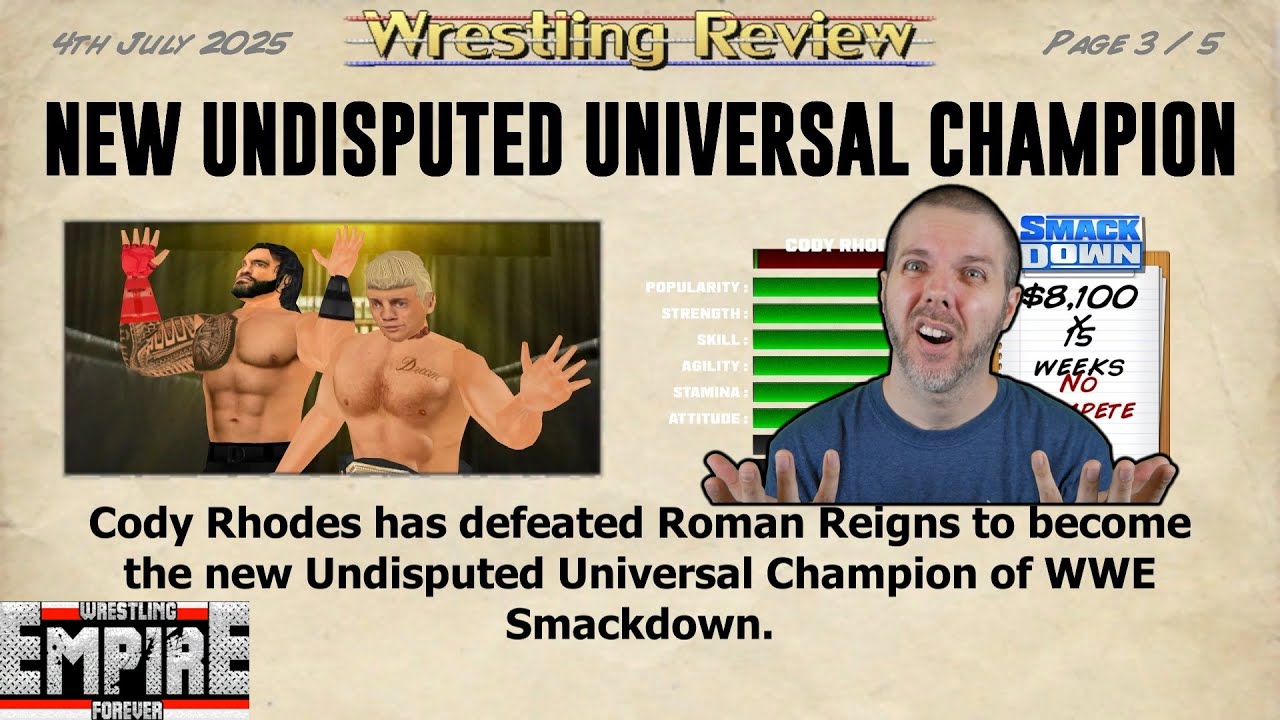 Wrestling Empire Forever #28: He finished the story 😱 - YouTube