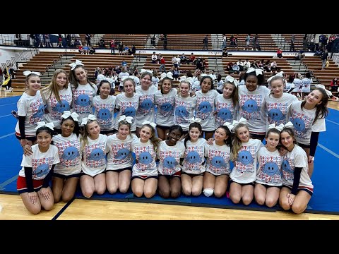 JV Conant Coed Cheerleading - Homecoming Routine 2023 (JV View) - YouTube