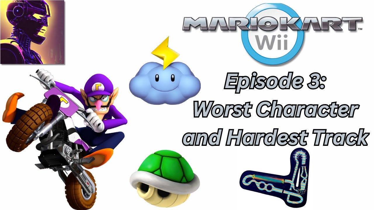 MarioKartWii(CryptorPrime)Episode 3-Worst Character and Hardest Track# ...