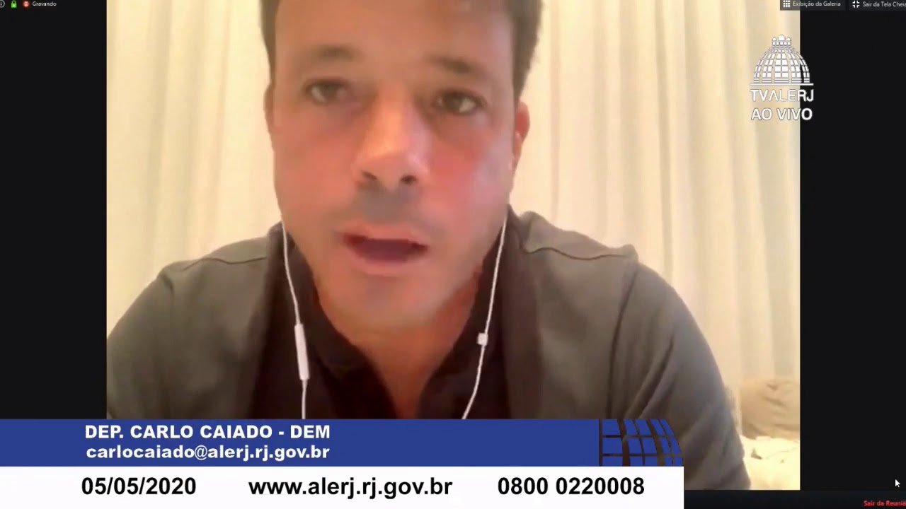 Sessão Extraordinária 05052020 Carlos Caiado - YouTube