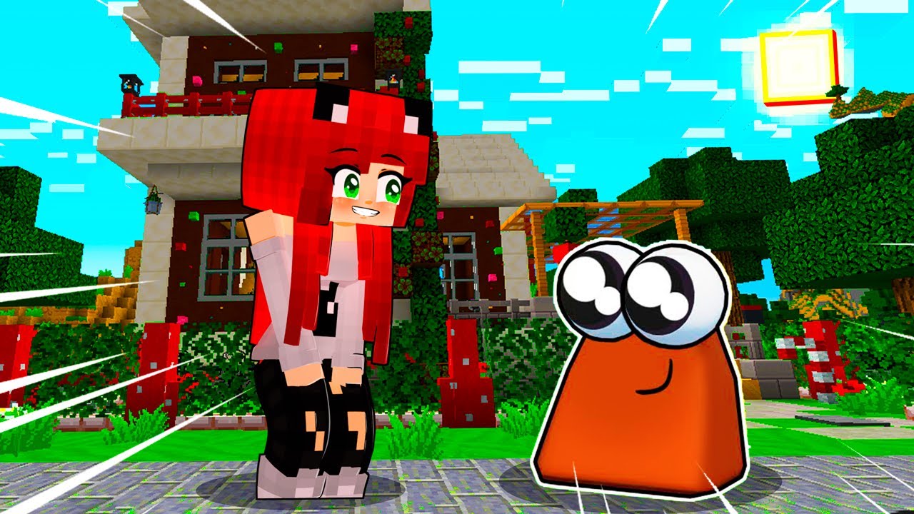 ADOPTANDO A POU en MINECRAFT!!! | Bou's revenge - YouTube