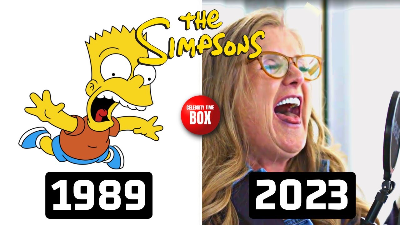 The Simpsons 1989 Cast: Then And Now 2023 (34 Years Later) - YouTube