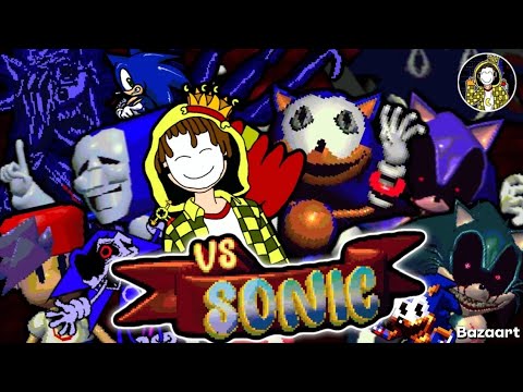 Friday Night Funkin' Vs. Rewrite Sonic | THIS IS THE BEST FNF SONIC.EXE ...