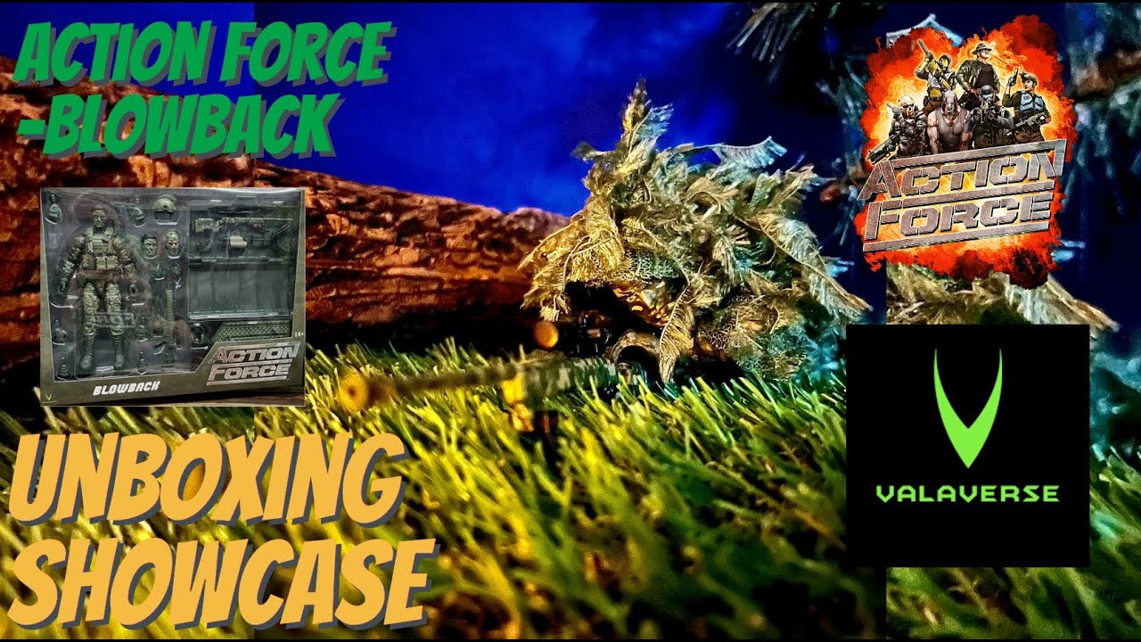 Action Force Blowback Series 4 - Unboxing Showcase Review - YouTube