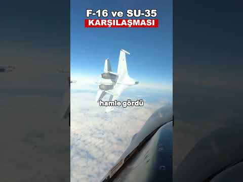 Rus Su-35’in Tehlikeli Manevrası #savunmasanayi #shorts #uçak