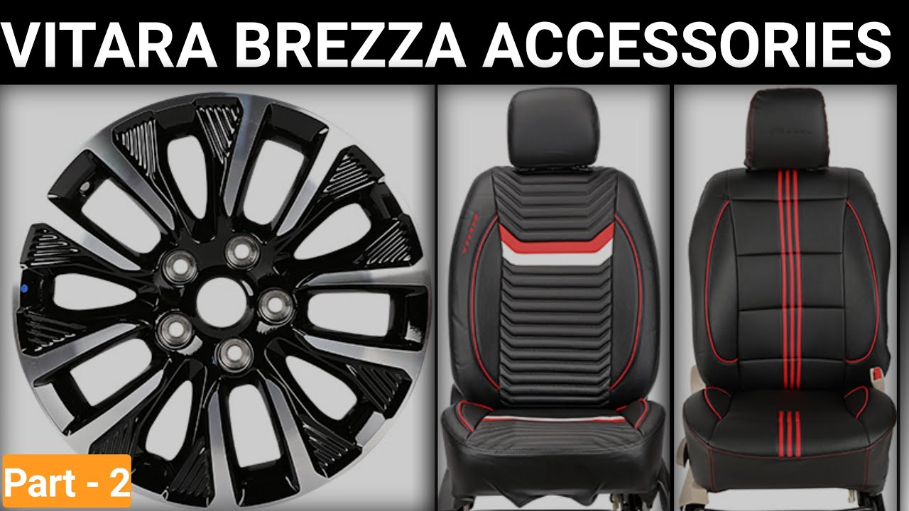 Maruti Genuine Accessories For VITARA BREZZA - YouTube