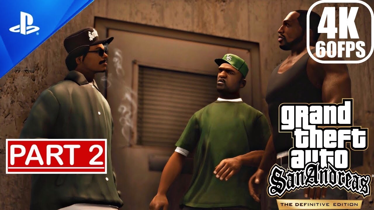 GTA San Andreas Definitive Edition PS4 Pro - Gameplay Walkthrough ...