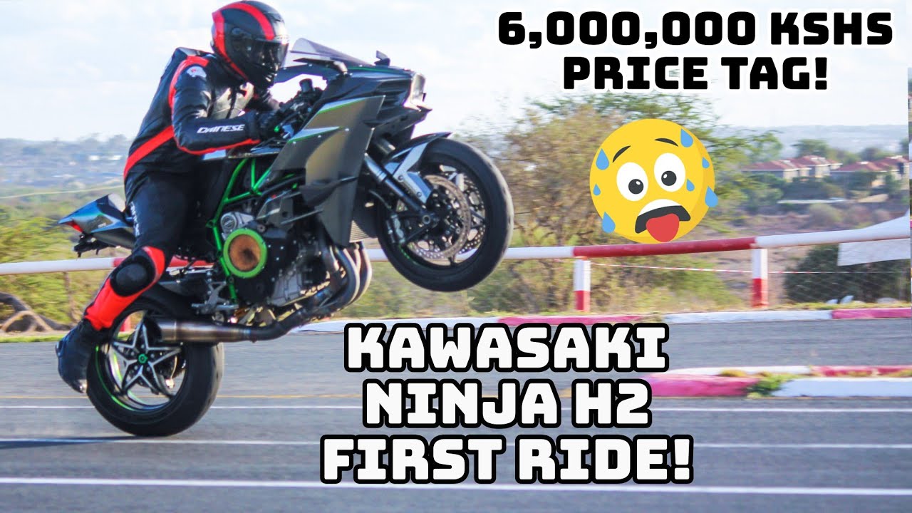 kawasaki ninja h2 first ride - YouTube