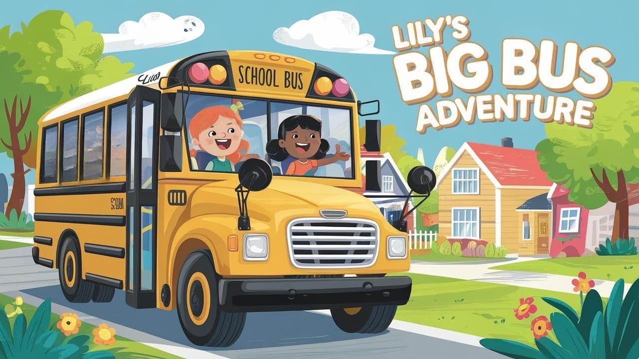 🚍 Lily’s Big Bus Adventure! – A Heartwarming Kids’ Story About Courage ...