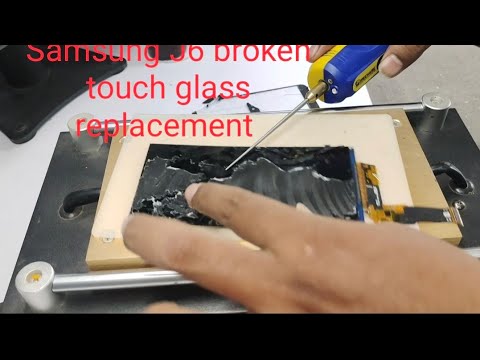 Samsung J6 broken touch glass replacement - YouTube