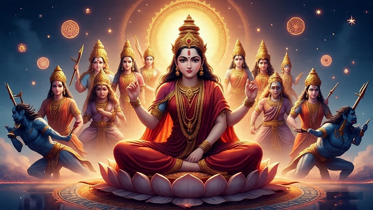 The mysterious story of the great origin of Tripurasundari and the ...