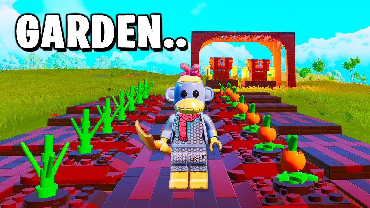 The Perfect Garden System in LEGO Fortnite - YouTube