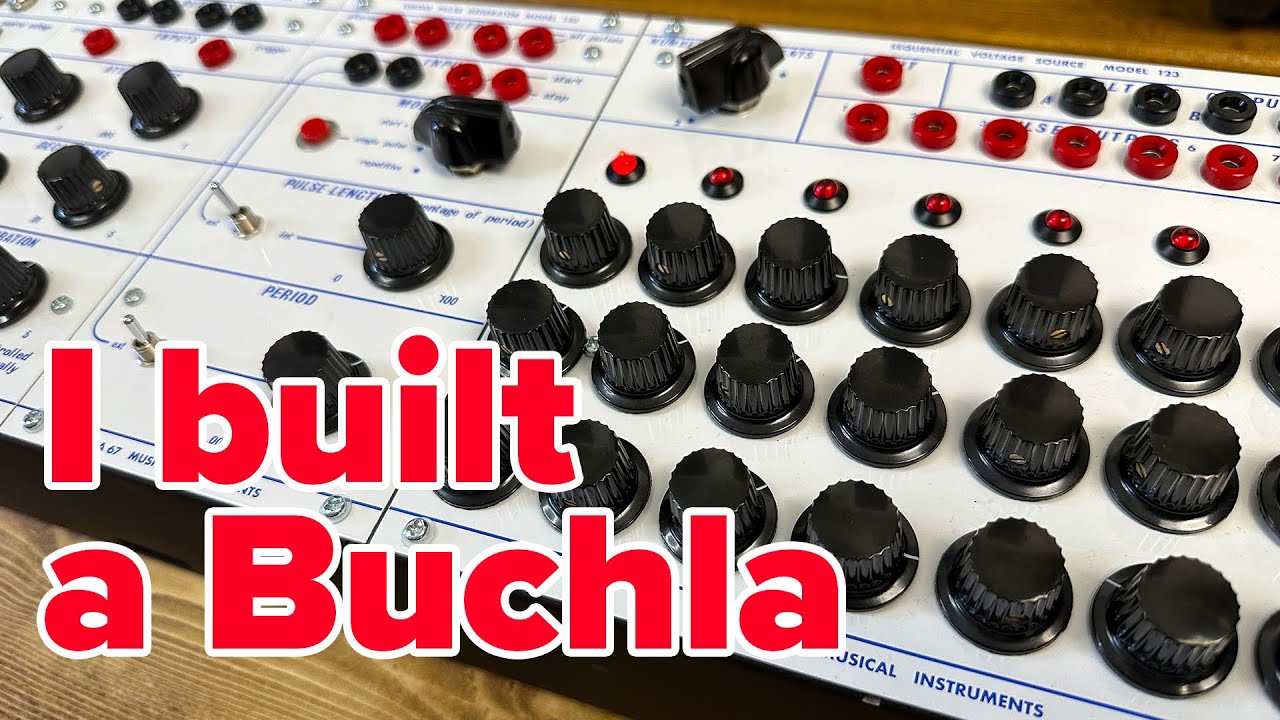 LA 67 Mort’s Barge | DIY Buchla 100 series replica - YouTube