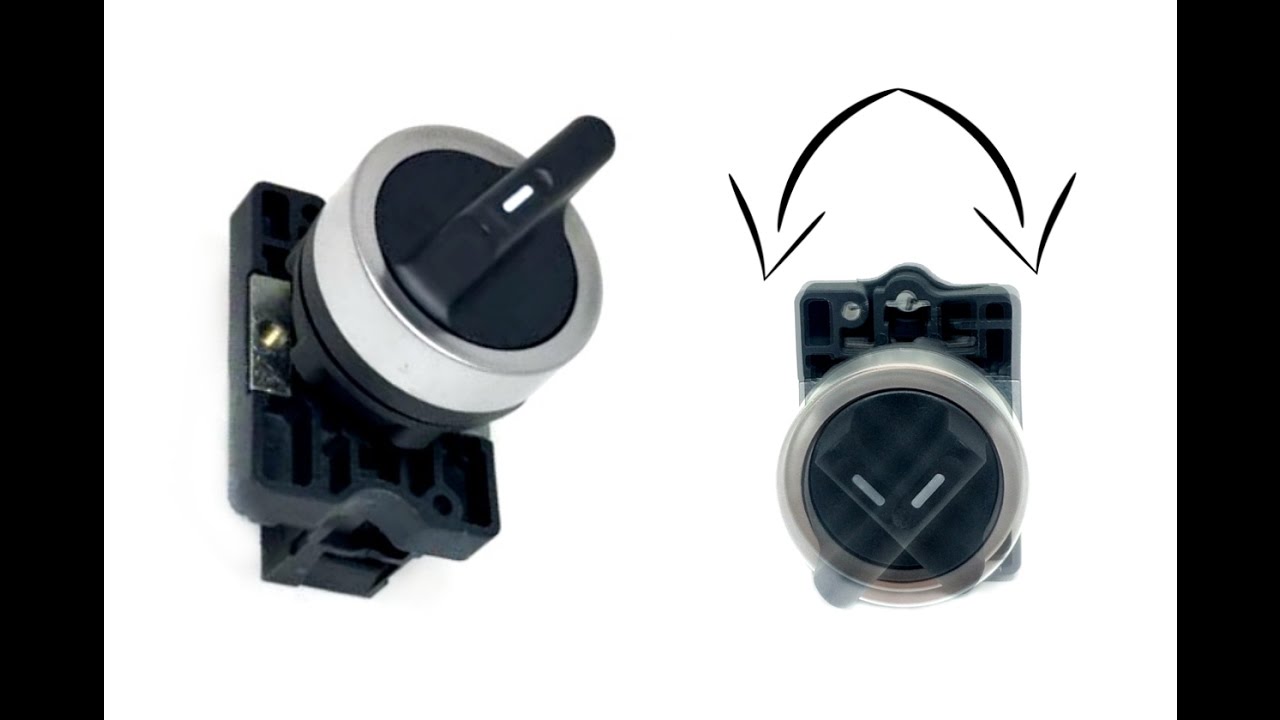 Переключатель на 2 положения @ переключатель 1НО @ XA2ED21 Schneider ...