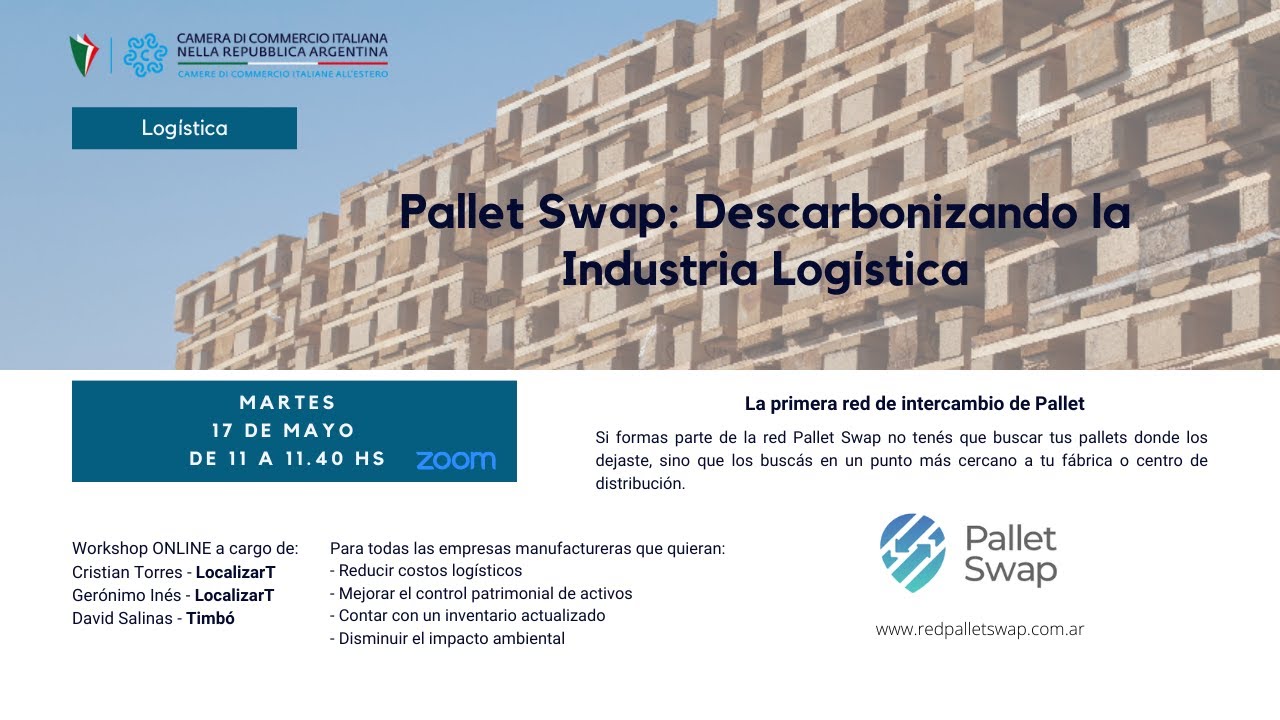 Webinar: Pallet Swap - Descarbonizando la Industria Logística - YouTube