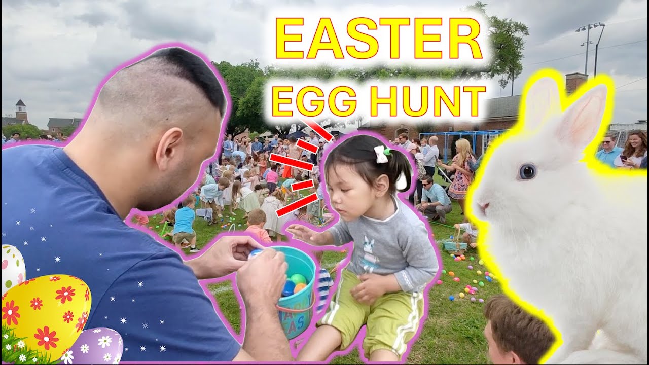 2nd Easter Egg hunt nan Lakewood Church Joel Osteen Ministeries nen kan in hnai khawp mai - YouTube