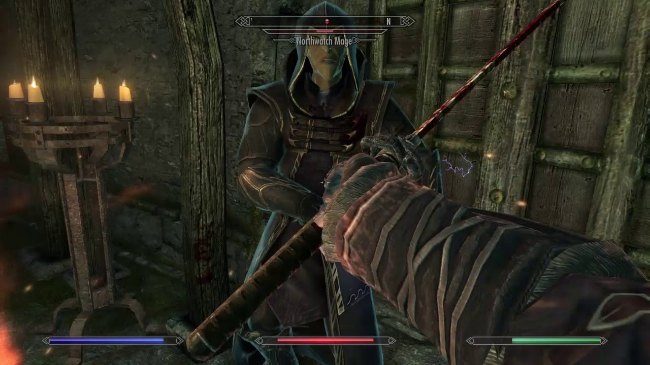 Skyrim - Decapitation # 1 - YouTube