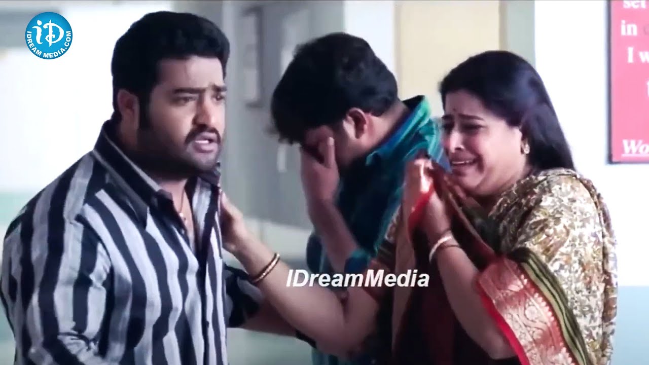 NTR and Sudha Best Emotional Scene | Ashok Movie Scene | iDream Telugu ...