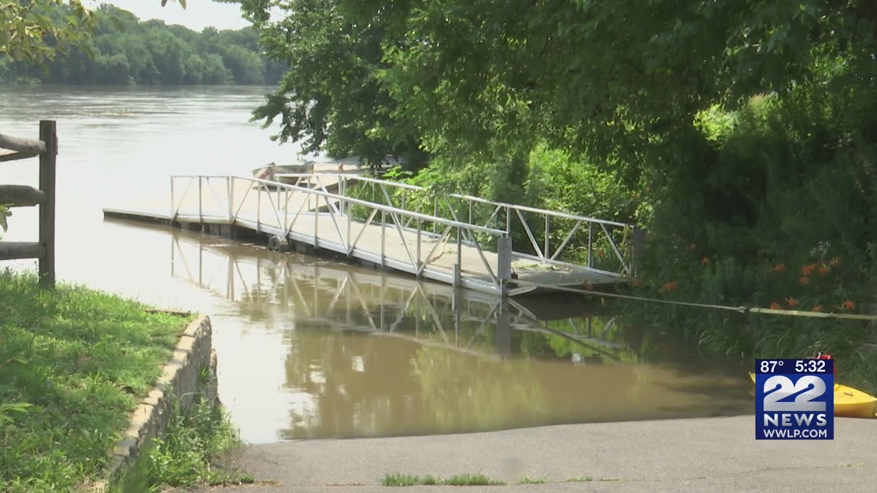 Holyoke Dam flooding - YouTube