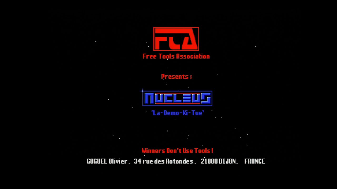 Nucleus by FTA (1989) - Apple IIgs - Demo (4K, RGB, real hardware ...