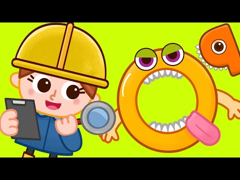 New I am Q : Sevimli canavar əlifbası Q hərfi mahnısı - İngilis fonikası ABC mahnısı