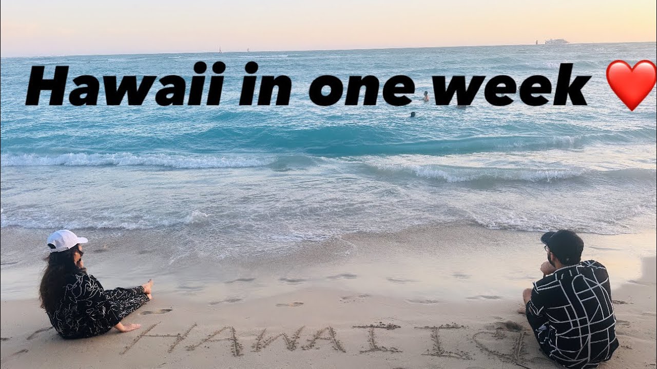 Surprise Mila Hawaii me 🙈| Let's Go Hawaiiiiiiii ️ | Hawaii in 1 week ...