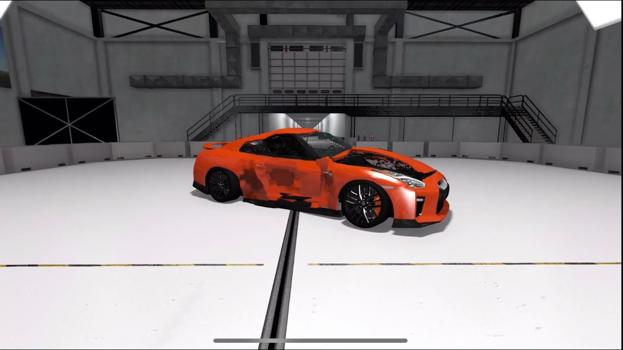 Nissan GT-R Crash Test #3 (BeamNG.Drive Mod) - YouTube