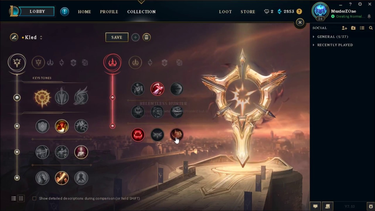 KLED NEW RUNES SEASON 8 Hard carry - League of Legends - YouTube