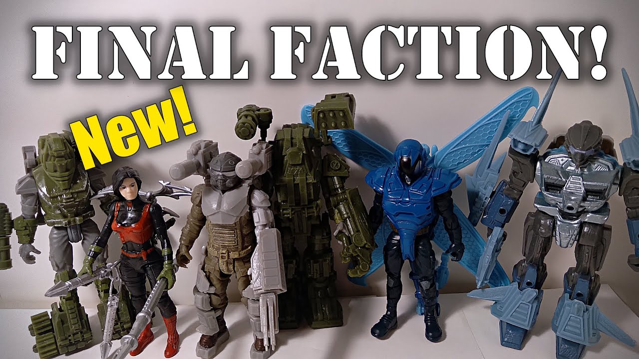 NEW Accessory Sets For The Alpha Team! Final Faction Toy Line Review ...
