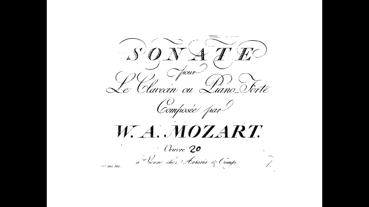 Randolph Hokanson - Mozart: Piano Sonata No.8 in A minor, K.310/300d ...