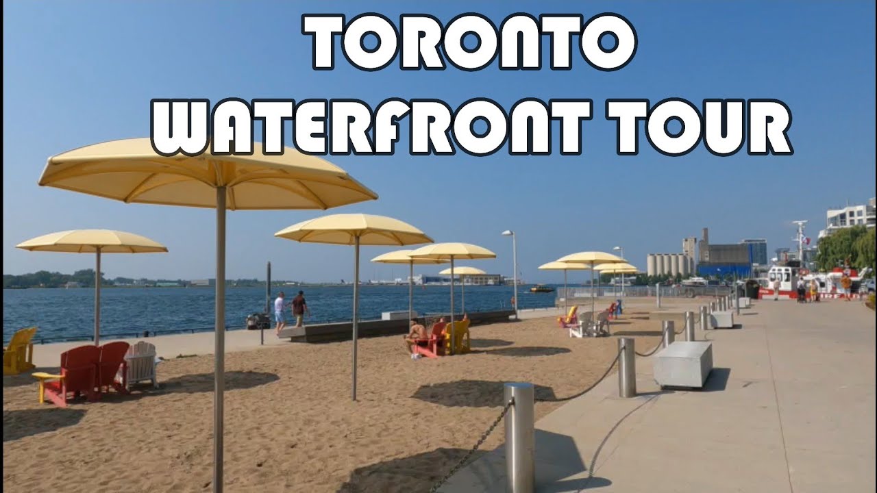Toronto Harbourfront Walk | Downtown Toronto Waterfront Walking Tour 🇨🇦 ...