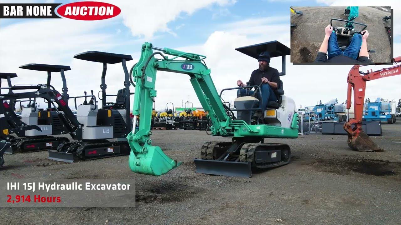 IHI 15J Hydraulic Excavator - YouTube