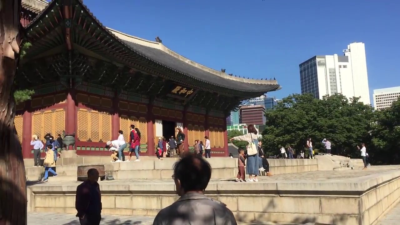 20 Second Korea: Deoksu Palace (덕수궁) - YouTube