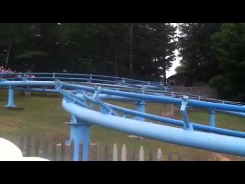 Storyland polar coaster off ride view 7/19/14 - YouTube
