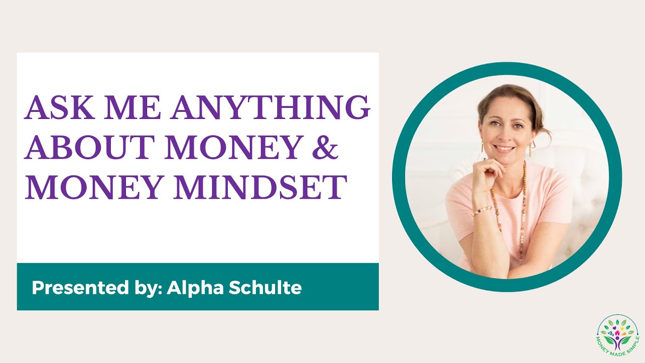 Money Webinar Series Apr 24 - Ask Me Anything About Money & Money ...