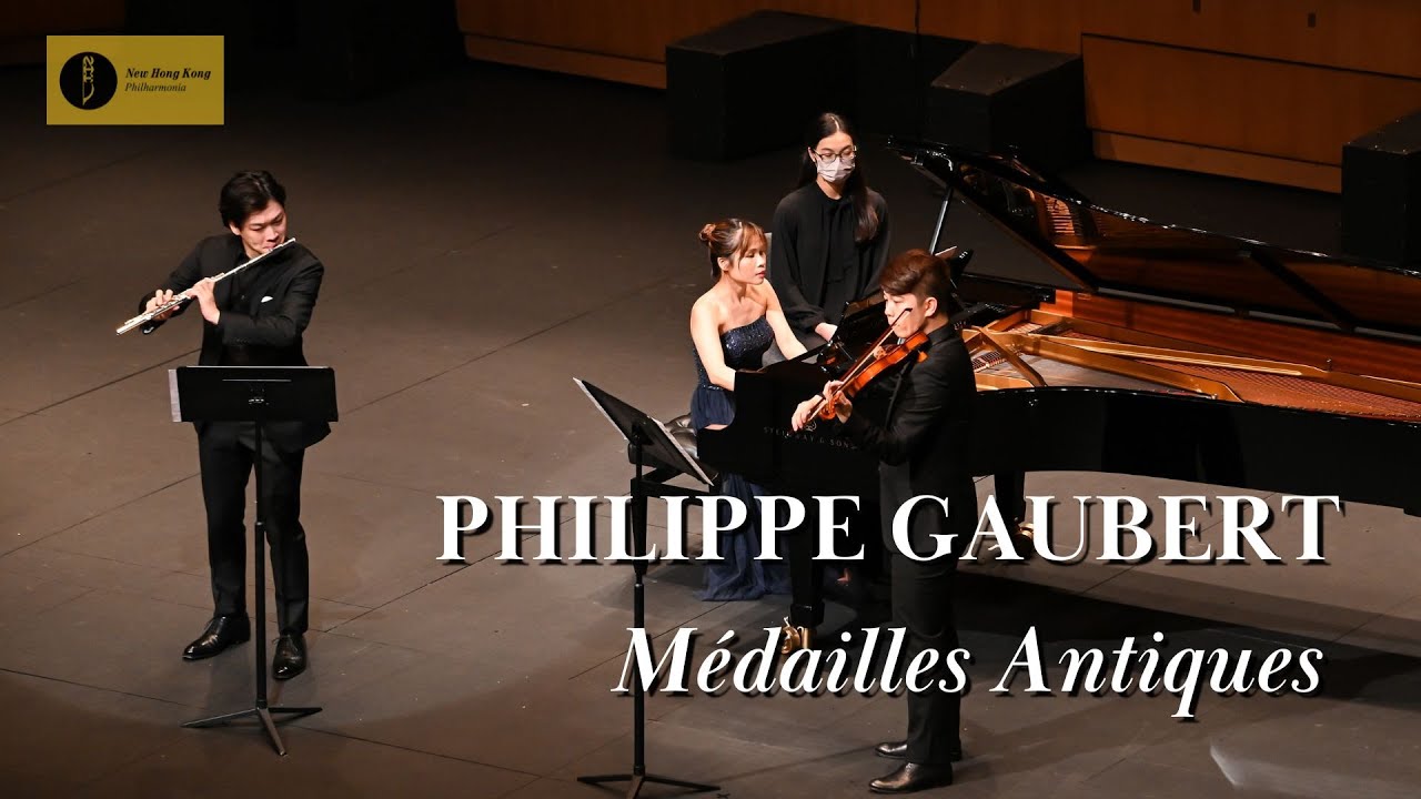 Philippe Gaubert: Médailles Antiques for Violin, Flute, and Piano - YouTube