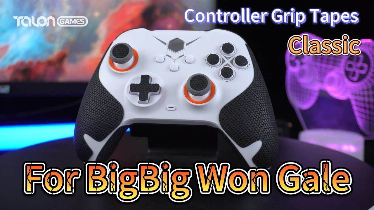 Amazing grip! TALONGAMES Controller Grip Tape for BigBig Won Gale - YouTube