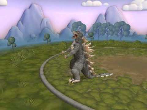 spore GODZILLA 2009 !!!!! - YouTube