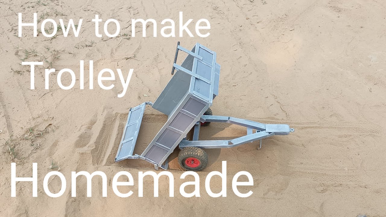 How to make trolley Homemade || घर पर ट्रॉली कैसे बनाएं - YouTube